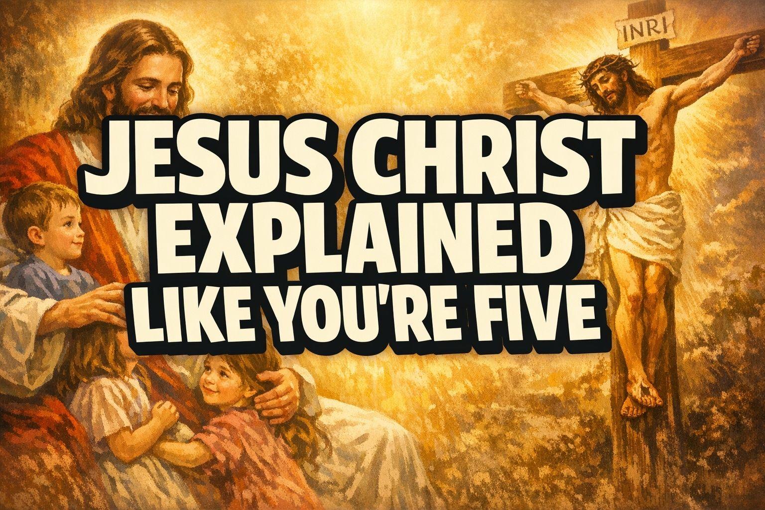 Jesus Christ Explained Like You’re Five - Catholic Answers 101