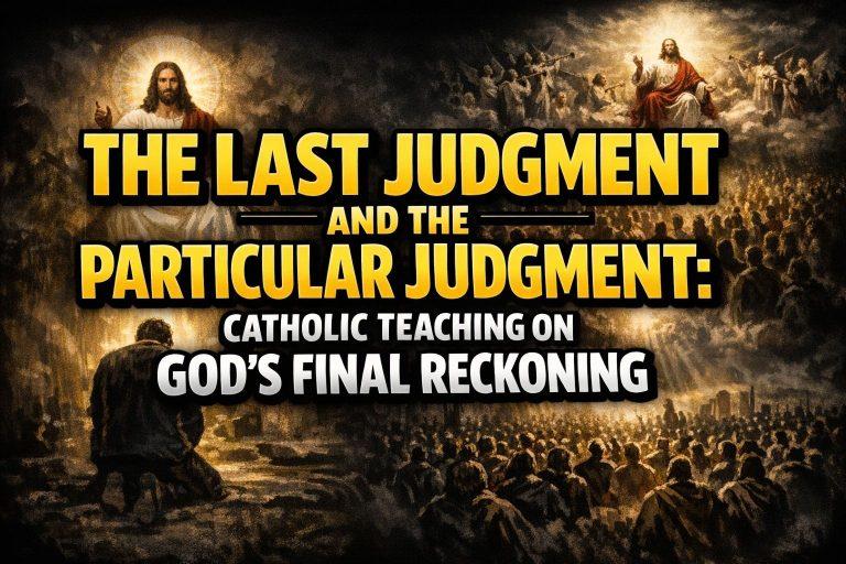 The Last Judgment and the Particular Judgment: Catholic Teaching on God ...
